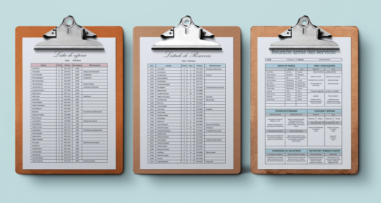 Checklist de tareas, formatos de control y hojas de trabajo para ...